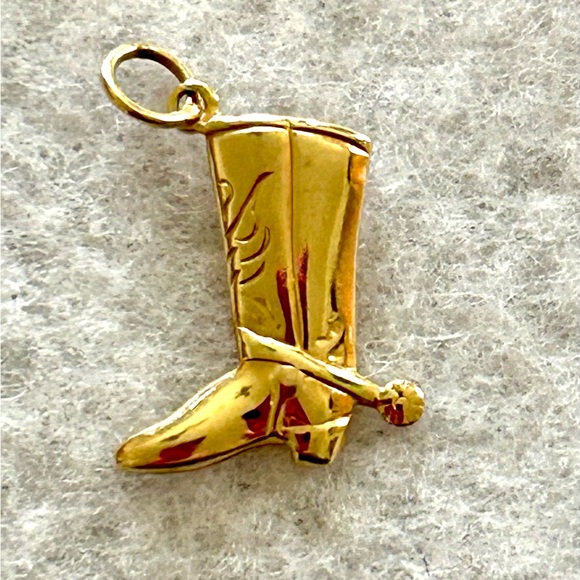 Jewelry | Gold Boot Charm | Poshmark